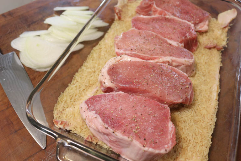 Cheshire Pork, Bacon, and Rice Bake – Soul-Full Sisters