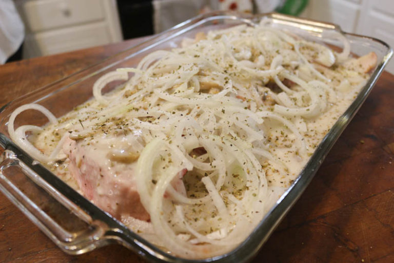 Cheshire Pork, Bacon, and Rice Bake – Soul-Full Sisters